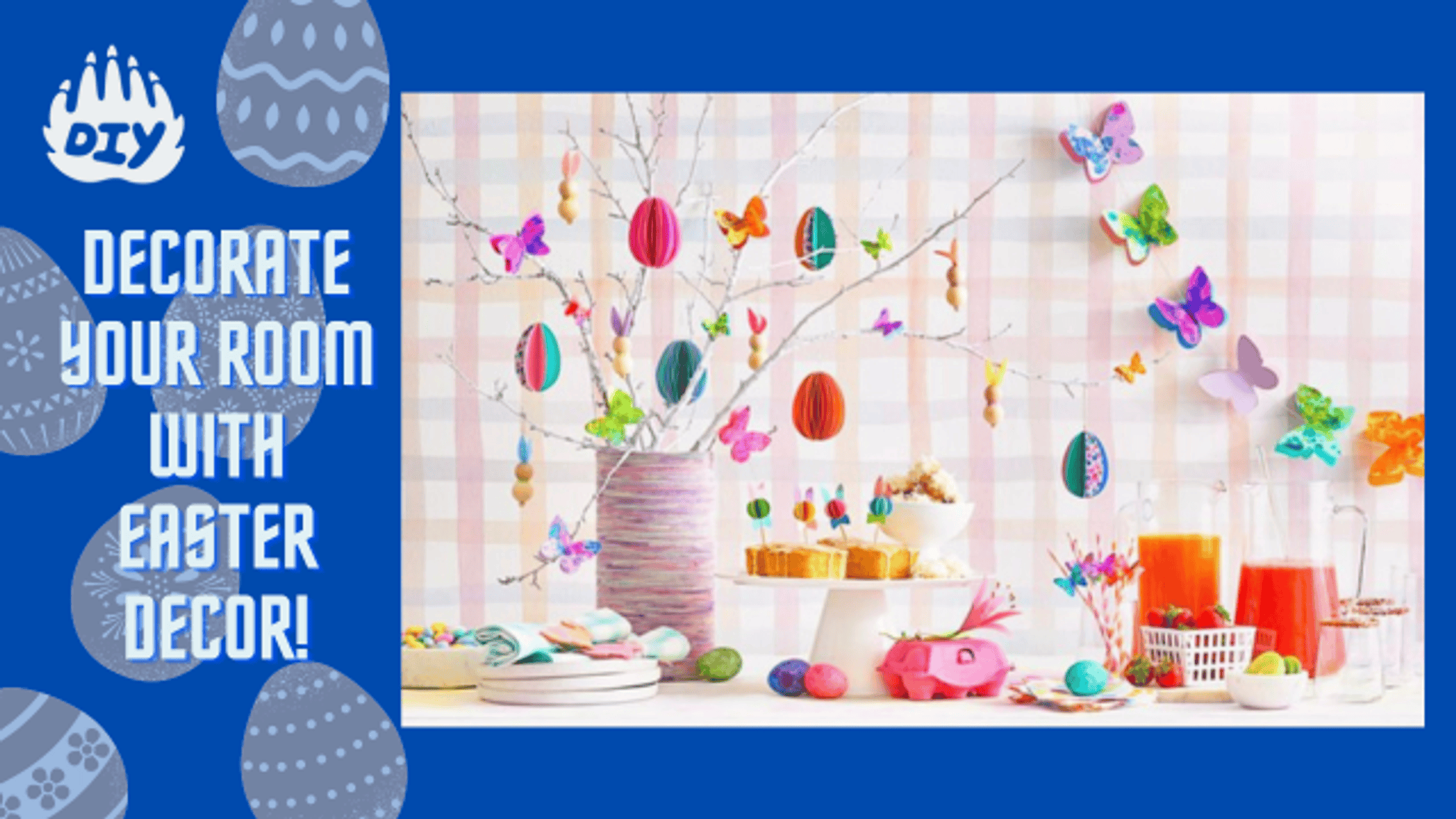 How to Decorate Your Room with Easter Decor! – DIY