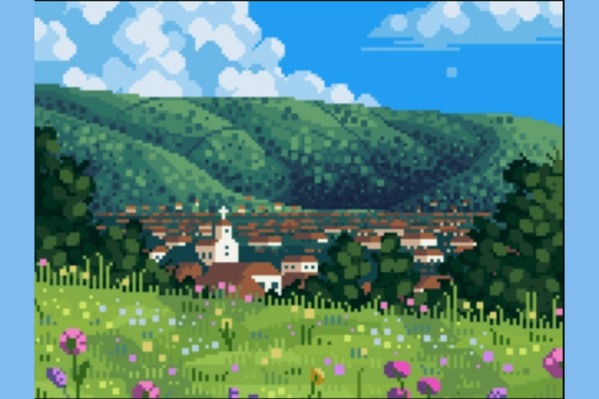 How to Create a Fab Pixel Art Landscape – DIY