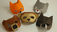How To Make A Paper Mask Of An Amazonian Animal DIY How To Make A Paper Mask Of An Amazonian Animal DIY