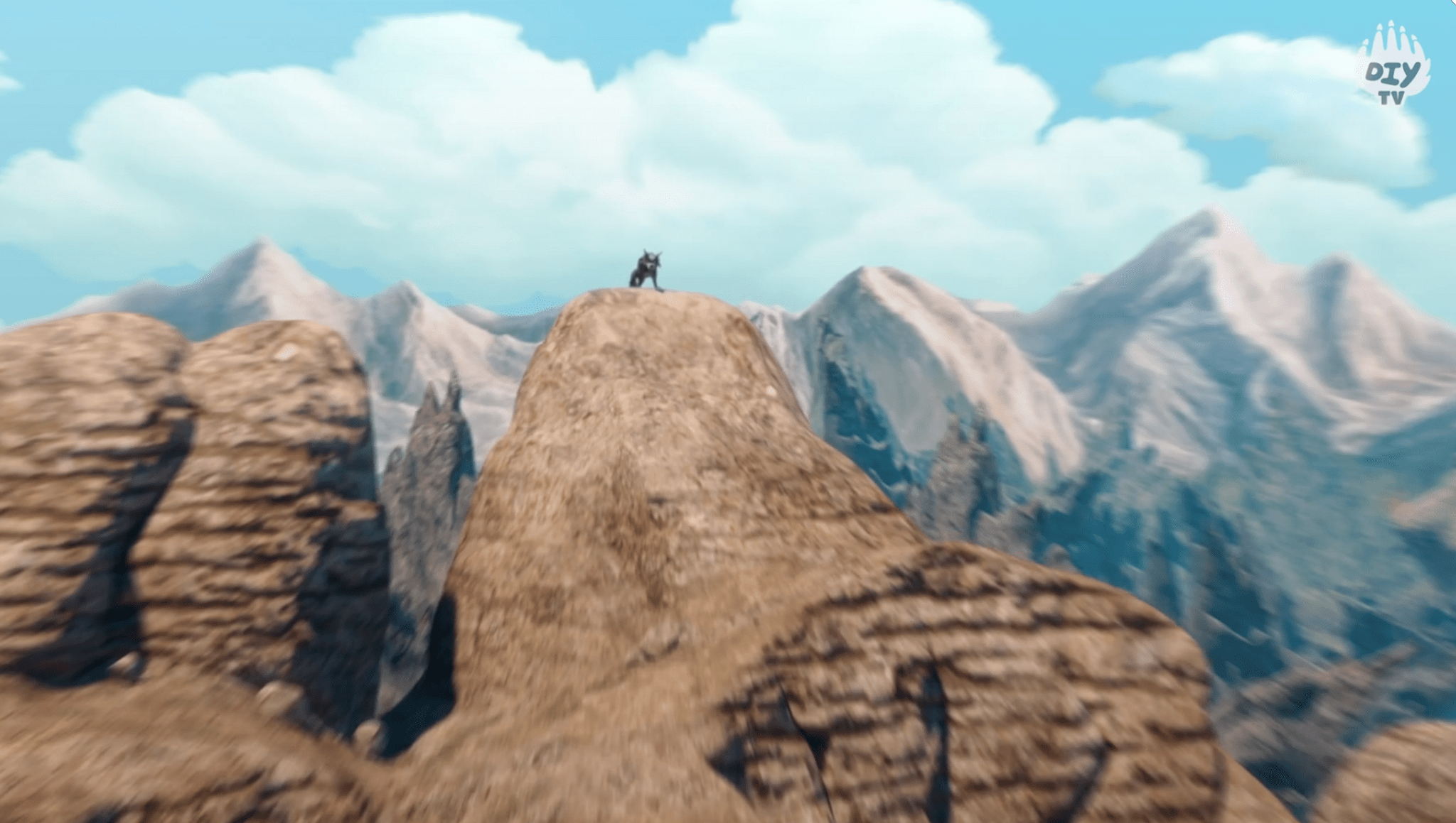 How to Build A Minecraft Valley! – DIY